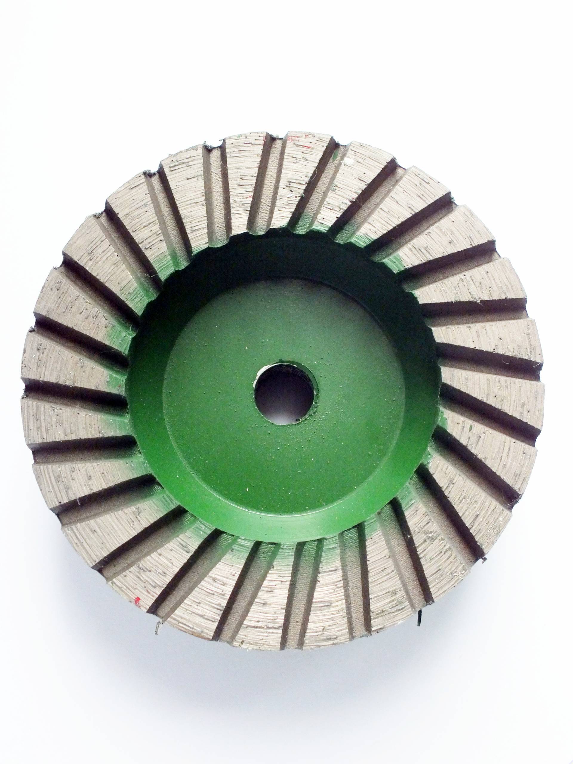 4" Turbo Diamond Grinding Cup Wheel for Marble, Granite, Stone - Tech ...