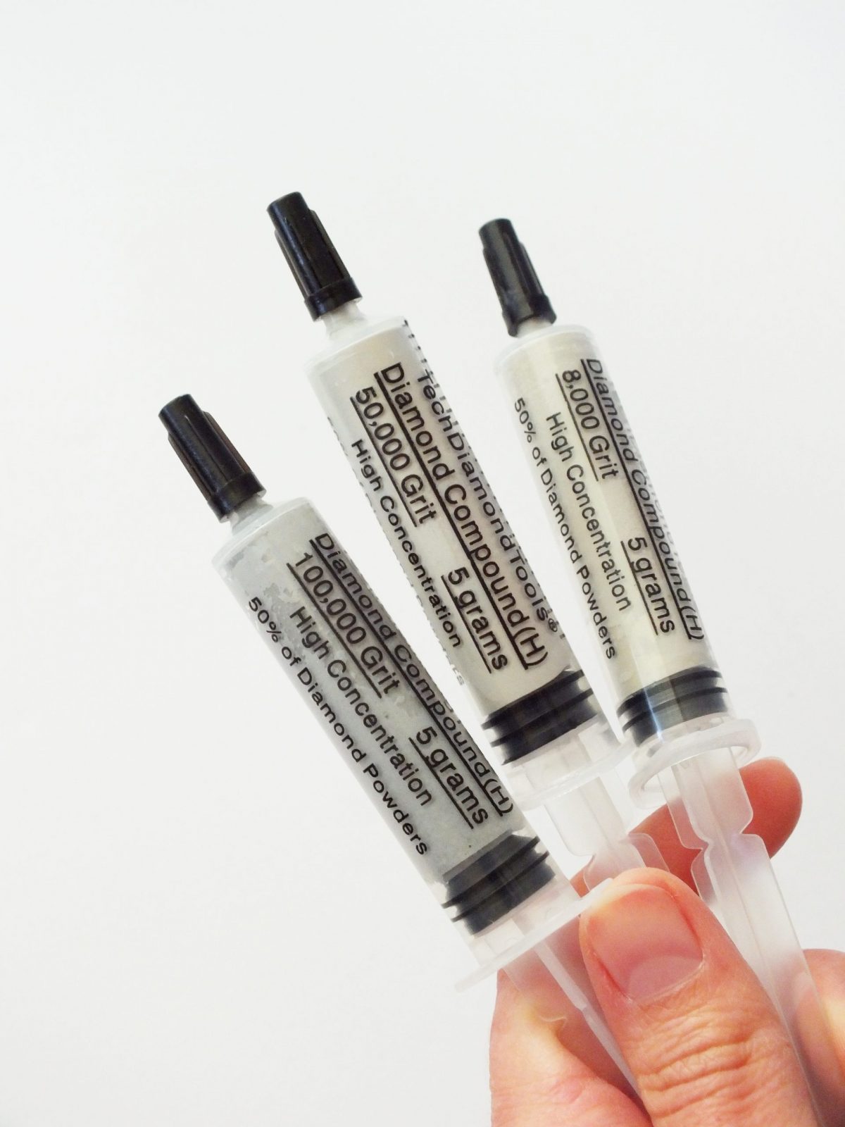 Diamond Polishing Compounds, Set of 5 pieces - TechDiamondTools