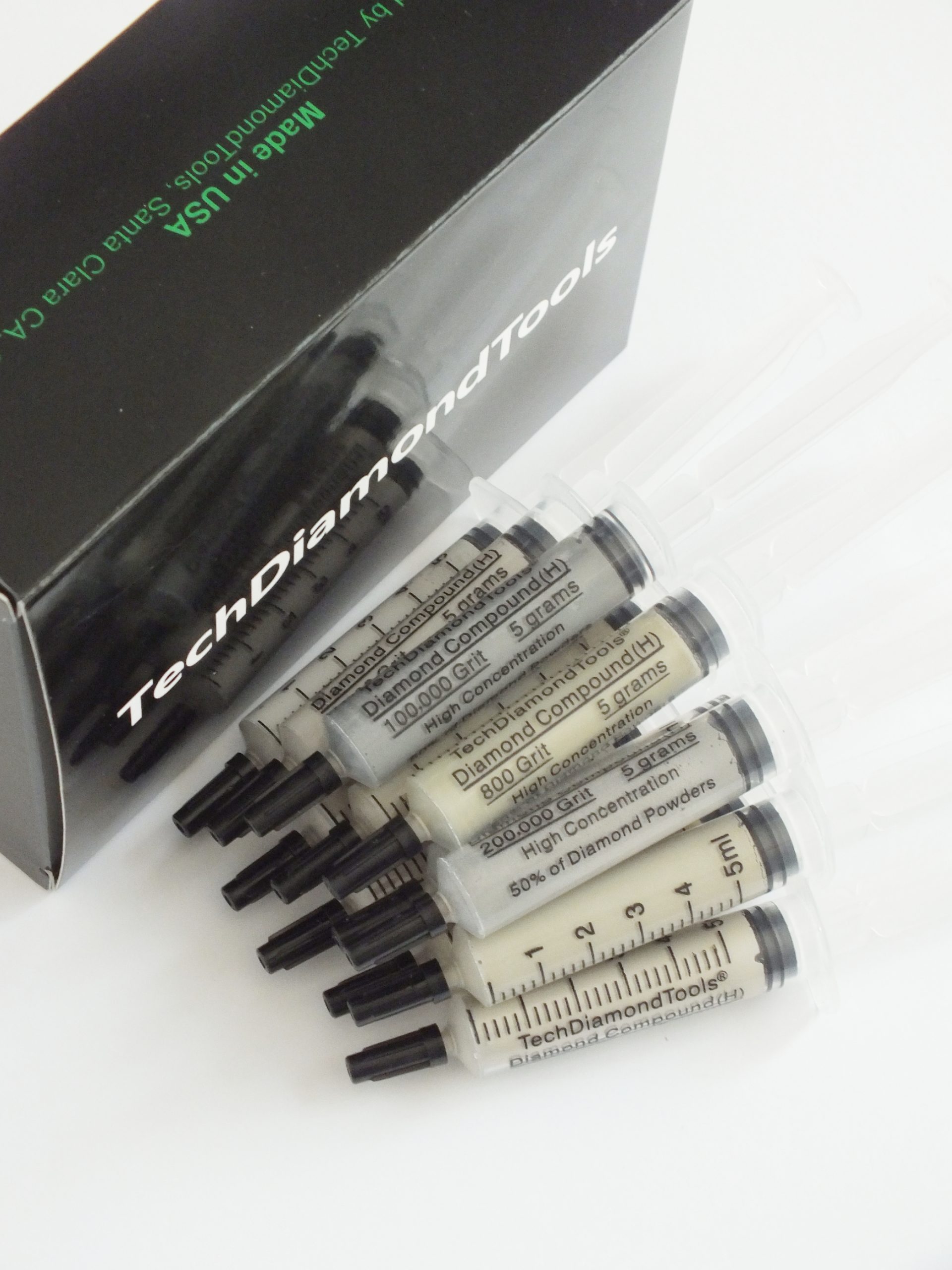 12 Syringes High Concentration - Diamond Polishing Compounds