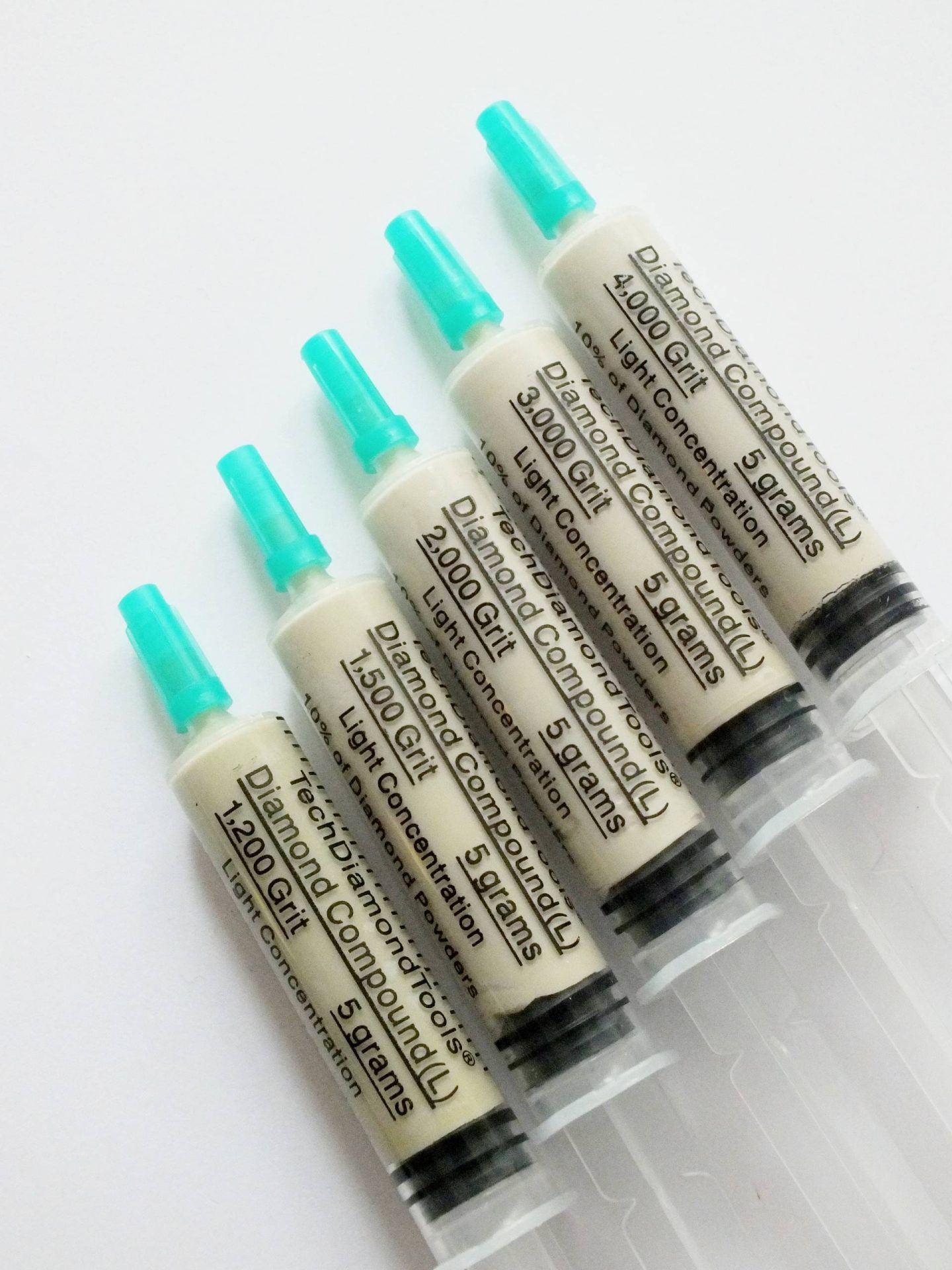 Diamond Polishing Compounds, Set of 5 pieces - TechDiamondTools